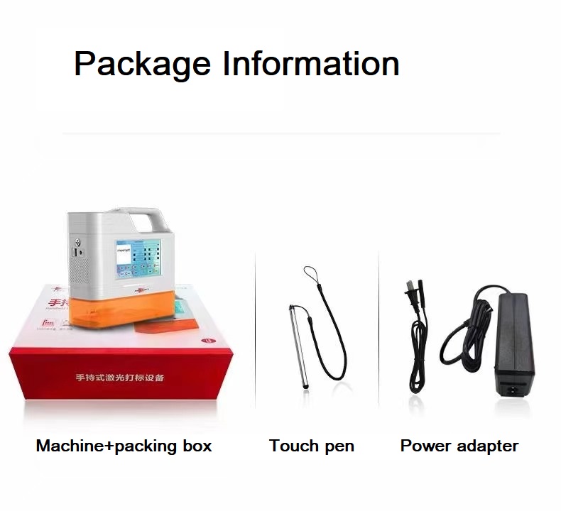 Meenjet Mini Handheld Laser Marking Machine Printer