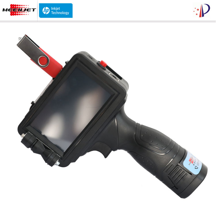 Expiry date batch code handheld inkjet printing machine for food ...