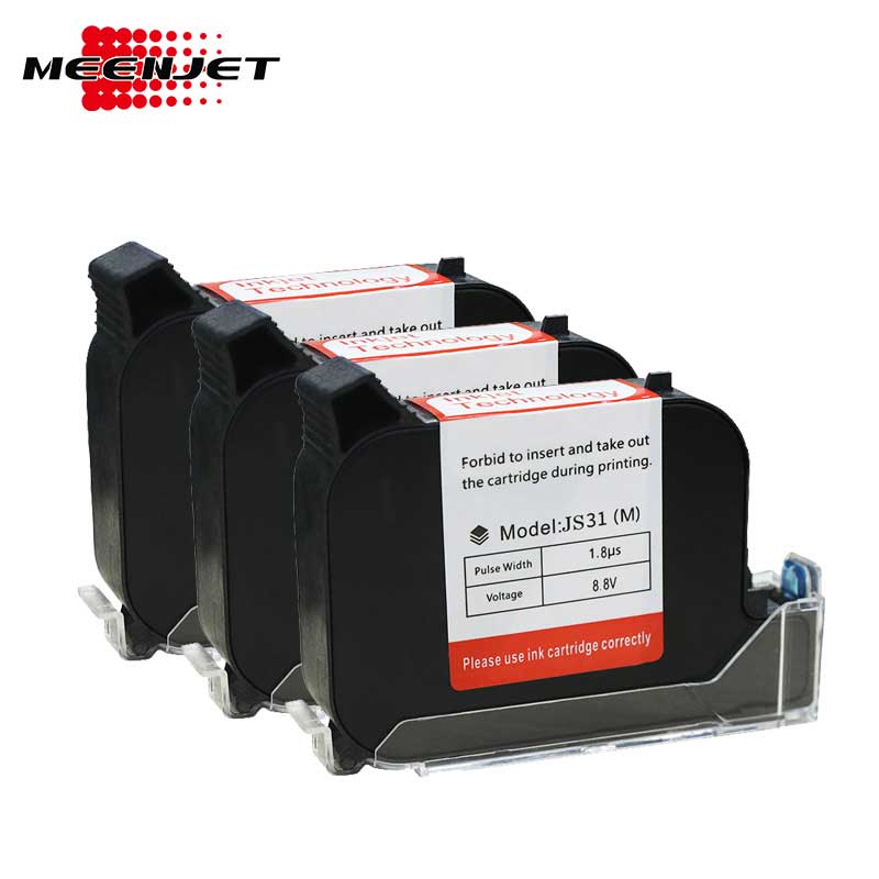 HP solvent fast dry red ink cartridges for inkjet coding machine