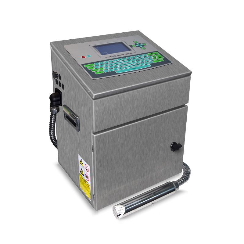 Meenjet High Speed Continuous Small Characters Inkjet Cij Printer Expiry Date Batch Coding Machine